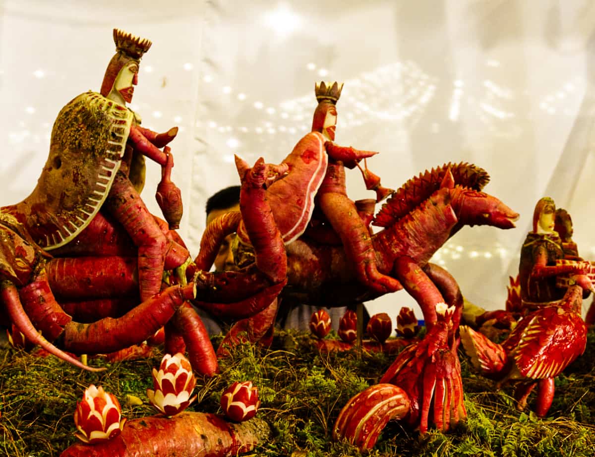 Noche de Rábanos: Night of the Radishes Festival Oaxaca